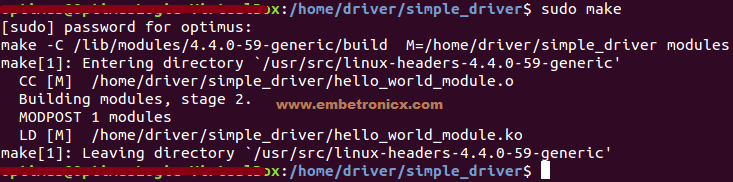 Passing Arguments to Linux Device Driver ⋆ EmbeTronicX